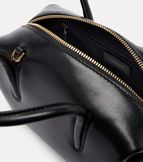DEMELLIER Stockholm Small Leather Top-handle Bag - Black