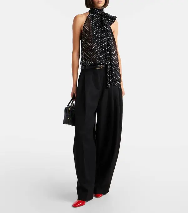 DEMELLIER Stockholm Small Leather Top-handle Bag - Black