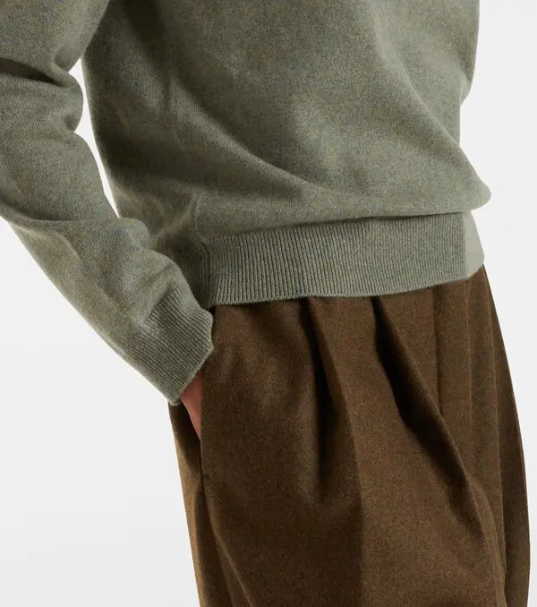 Loro Piana Cashmere Polo Sweater