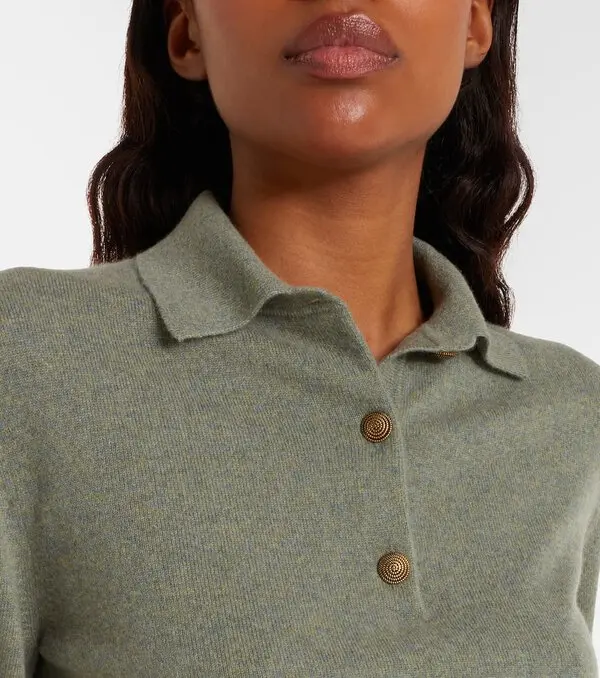 Loro Piana Cashmere Polo Sweater