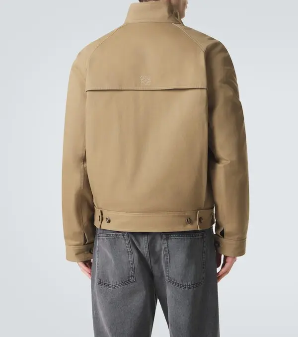 Loewe Layered Cotton Gabardine Jacket