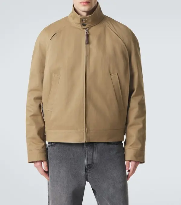 Loewe Layered Cotton Gabardine Jacket