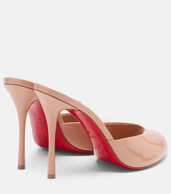 CHRISTIAN LOUBOUTIN Me Dolly Leather Mules