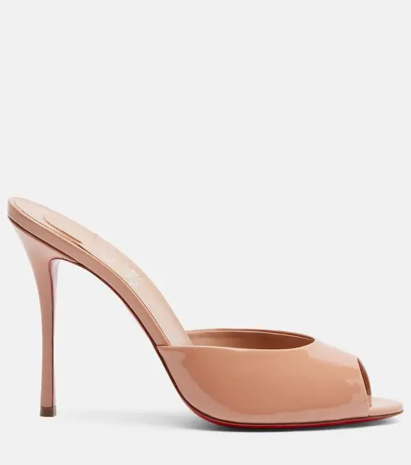 CHRISTIAN LOUBOUTIN Me Dolly Leather Mules