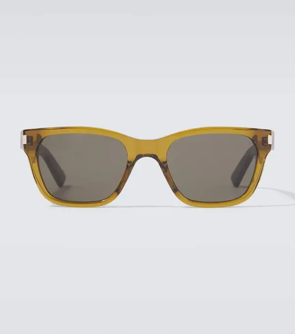 Saint Laurent Sl 874 Square Sunglasses - Brown