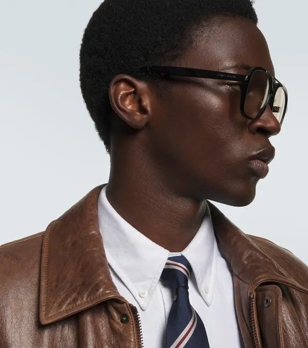 Saint Laurent Sl 545 Aviator Sunglasses - Black