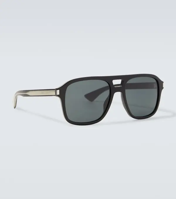 Saint Laurent Sl 881 Aviator Sunglasses - Black
