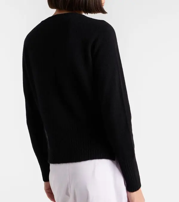 Simone Rocha Embellished Cashmere Cardigan - Black