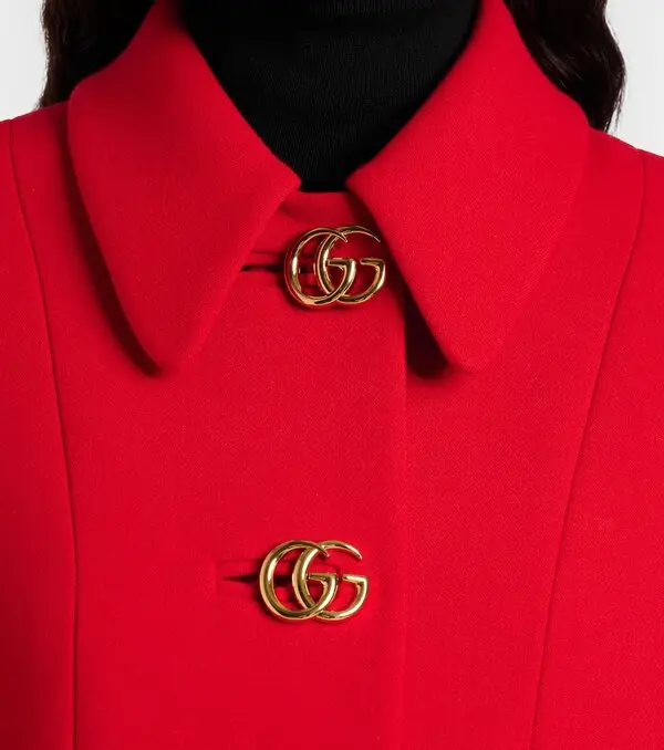 Gucci Double G Wool Coat
