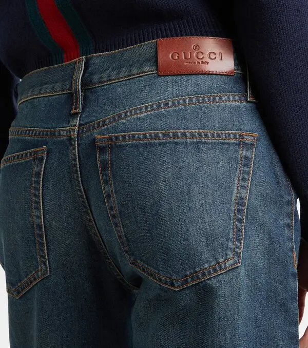 Gucci Horsebit Straight Jeans
