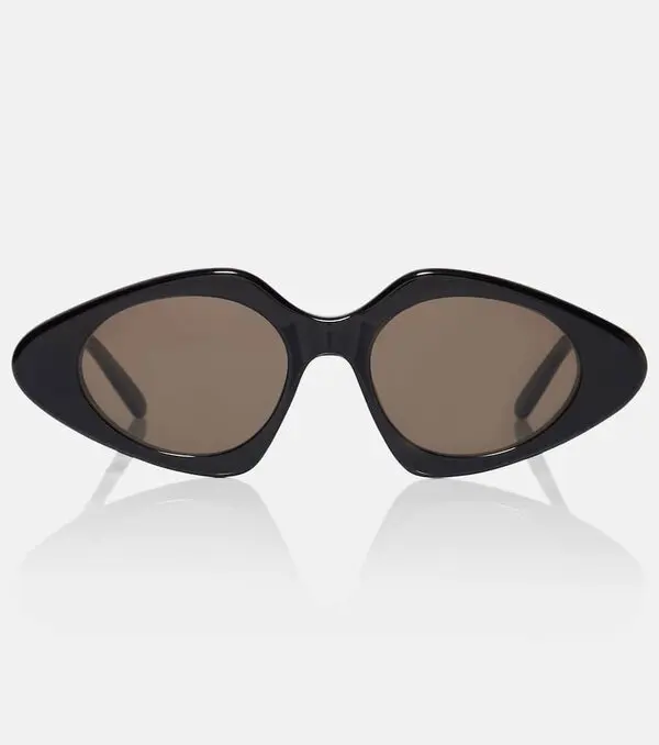 Loewe Oval Sunglasses - Black