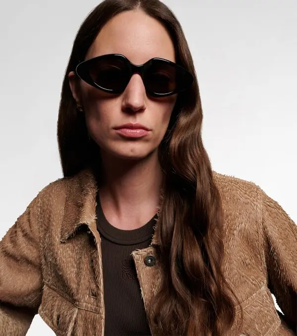 Loewe Slim Oval Sunglasses