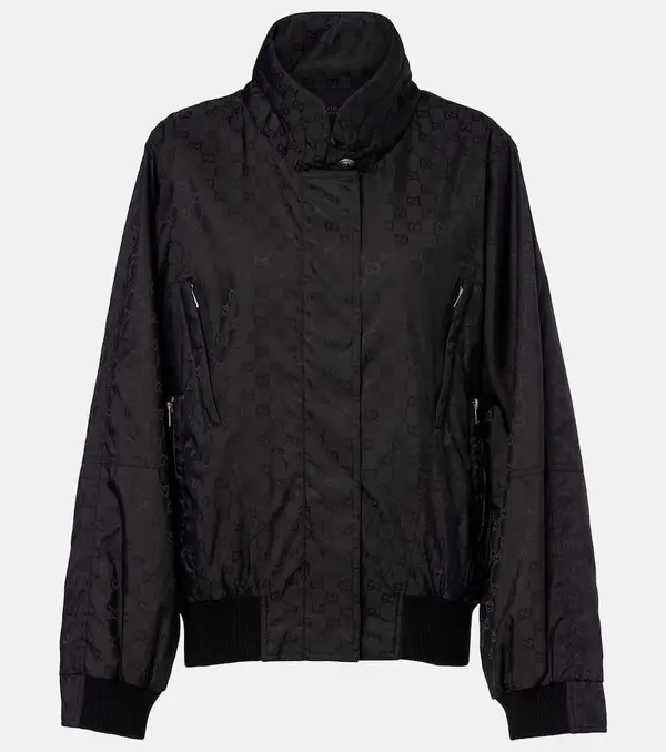 Gucci Gg Cotton-trimmed Jacket
