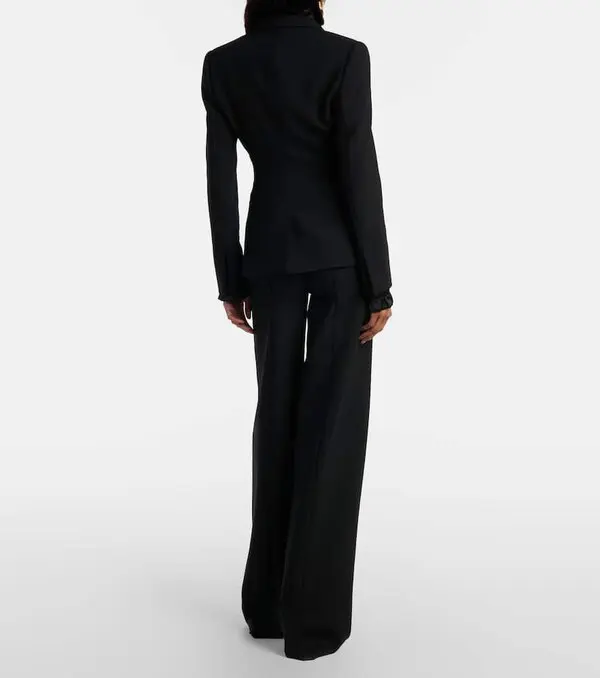 Gucci Wool-blend Straight Leg Trousers