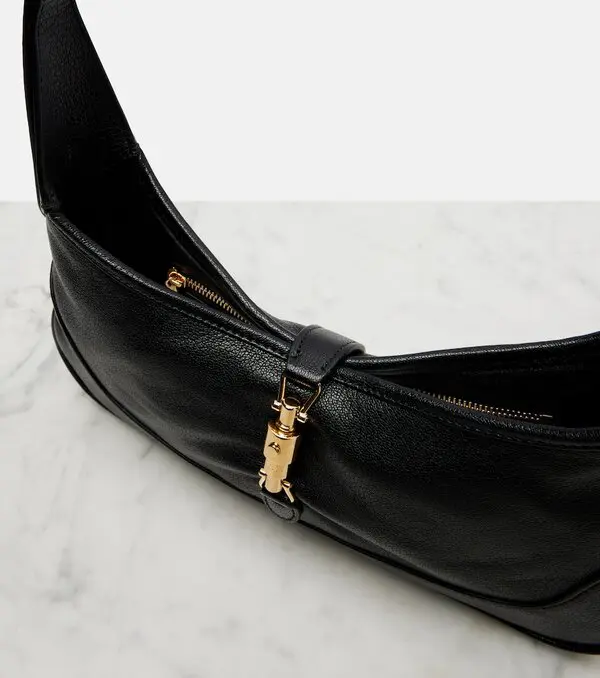 Gucci Jackie Slim Medium Shoulder Bag - Black