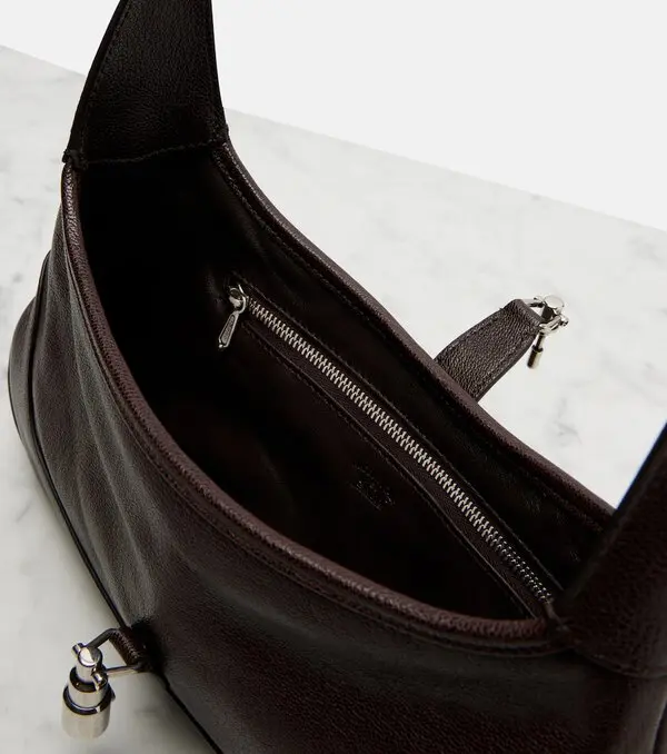 Gucci Jackie Slim Small Leather Shoulder Bag - Brown