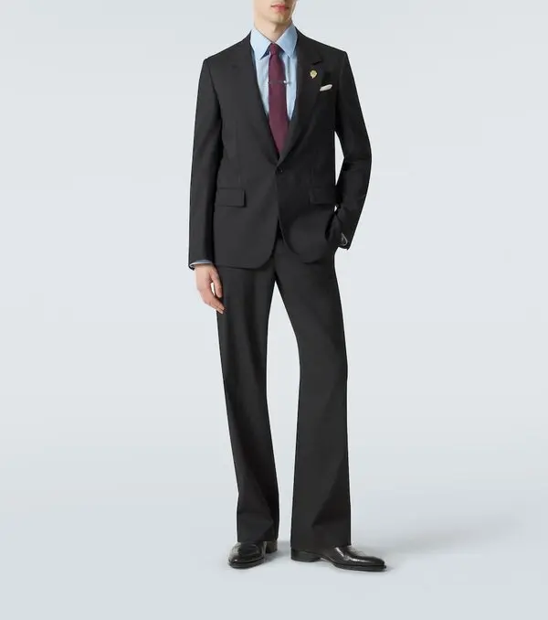 Gucci Gg Suit Jacket - Black