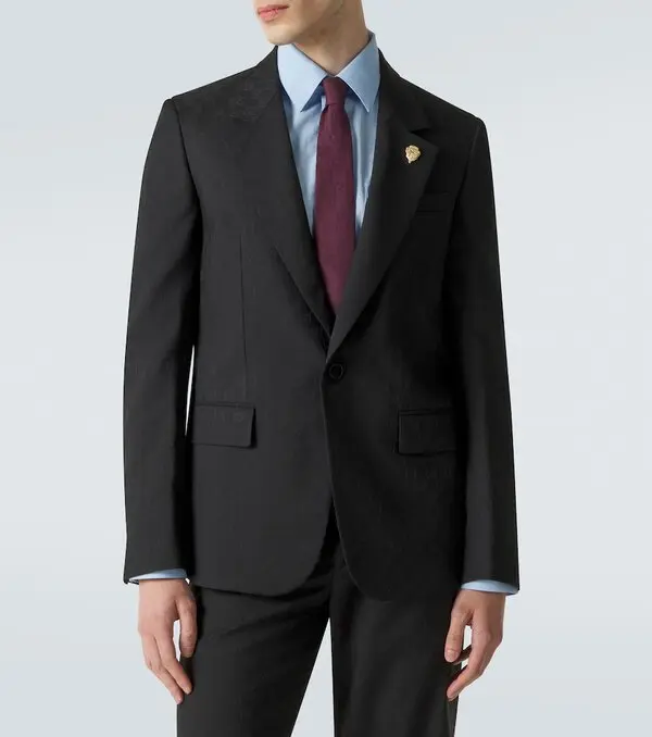 Gucci Gg Suit Jacket - Black