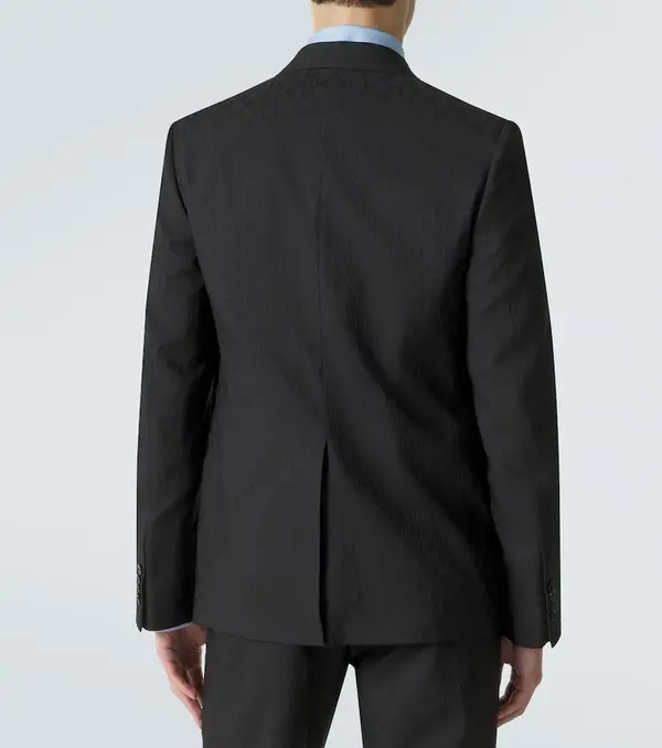 Gucci Gg Suit Jacket - Black