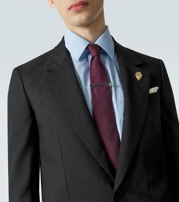 Gucci Gg Suit Jacket - Black
