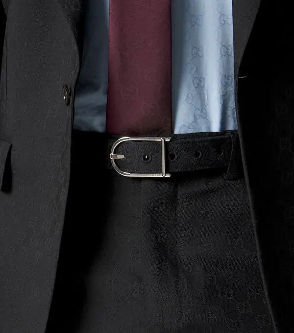 Gucci Gg Canvas Belt