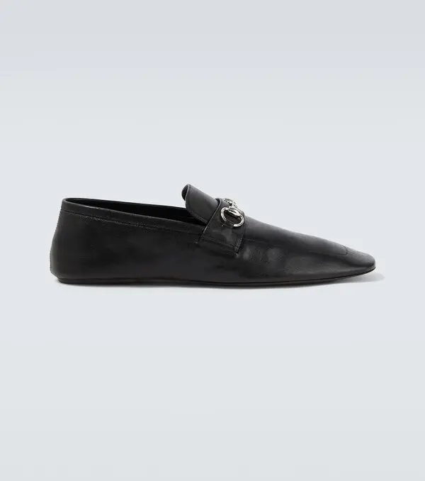 Gucci Horsebit Leather Loafers