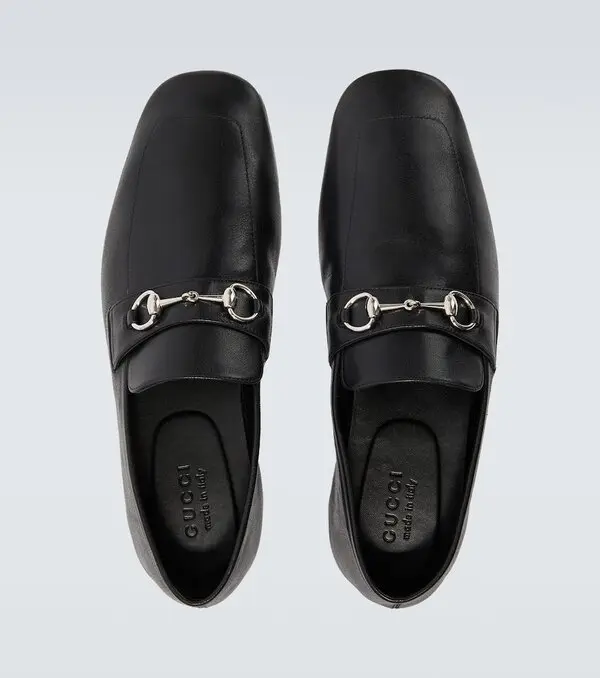 Gucci Horsebit Leather Loafers