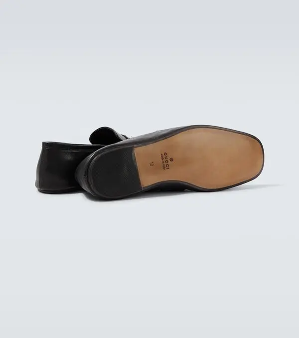 Gucci Horsebit Leather Loafers