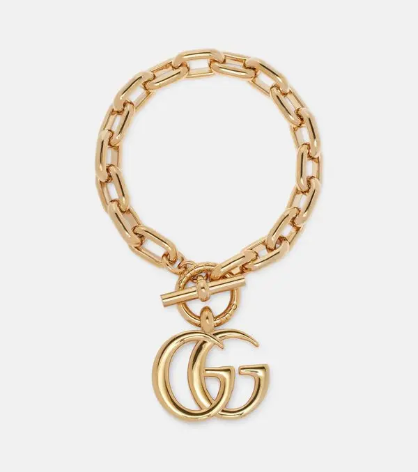 Gucci Gg Marmont Chain Bracelet - Gold