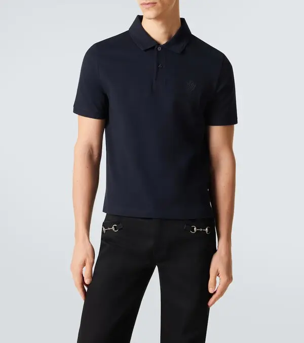 Gucci Logo Cotton Piqué Polo Shirt
