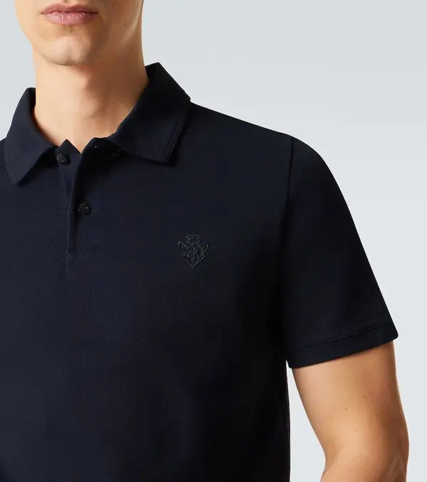 Gucci Logo Cotton Piqué Polo Shirt