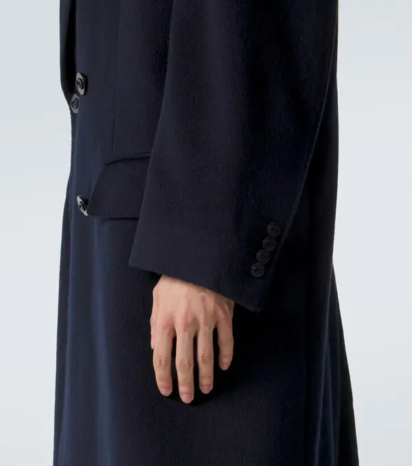 Gucci Double-breasted Cashmere Coat