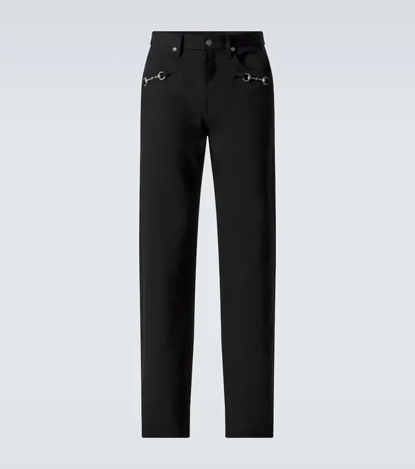 Gucci Horsebit Flared Jeans