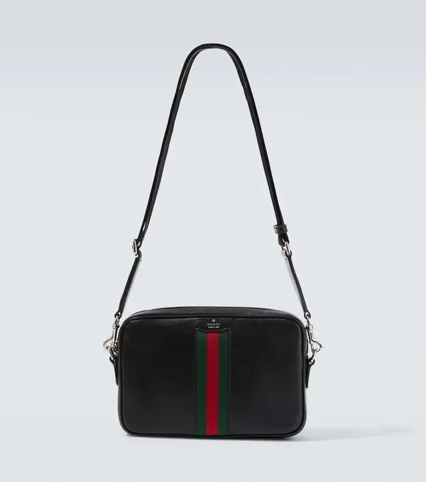 Gucci Small Leather Crossbody Bag - Black