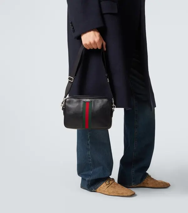 Gucci Small Leather Crossbody Bag