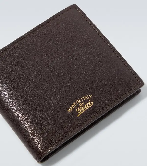 Gucci Leather Bifold Wallet
