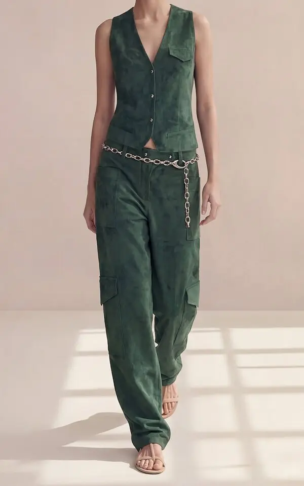 Alexis Delphos Tailored Pants - Green