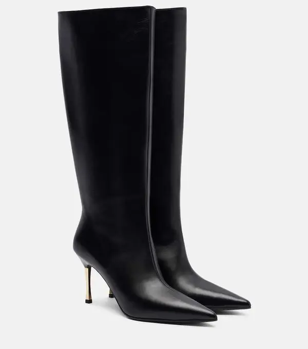 Gucci Leather Knee-high Boots