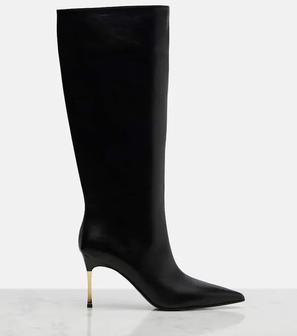Gucci Leather Knee-high Boots