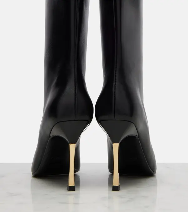 Gucci Bombshell Leather Knee-high Boots