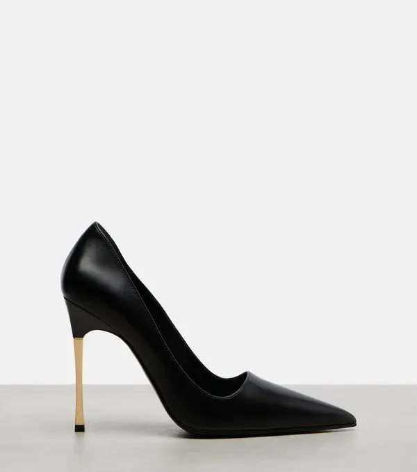 Gucci Trinity 120 Leather Pumps