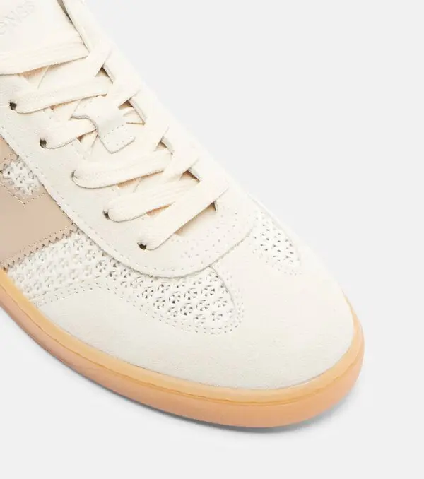 Hogan Suede Sneakers - White