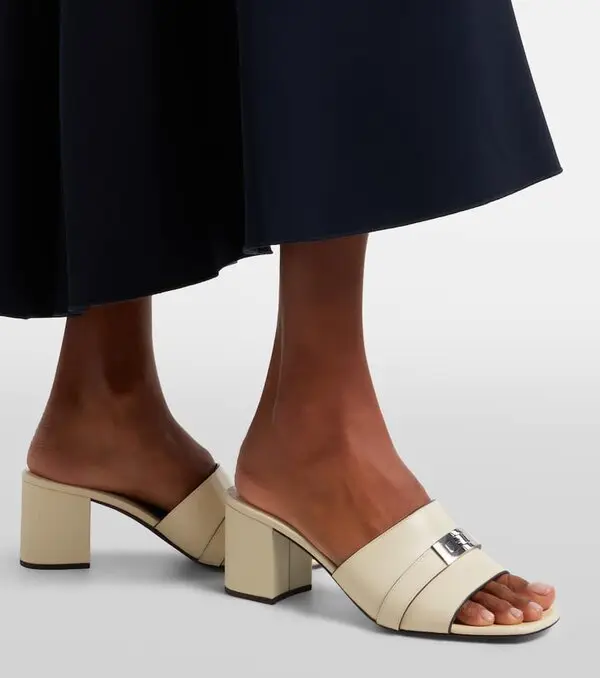 Tory Burch Leelee Leather Mules