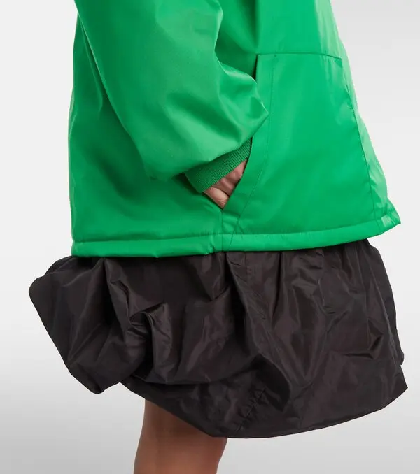 Prada Re-nylon Oversized Blouson Jacket - Green