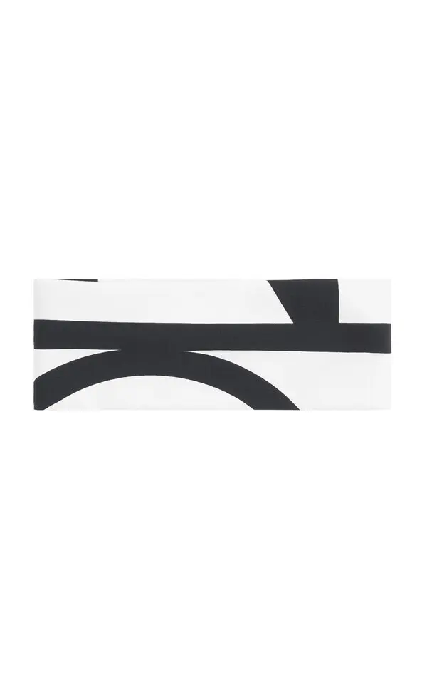 TOTEME Monogram Headband - White
