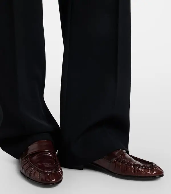 THE ROW Soft Leather Loafers