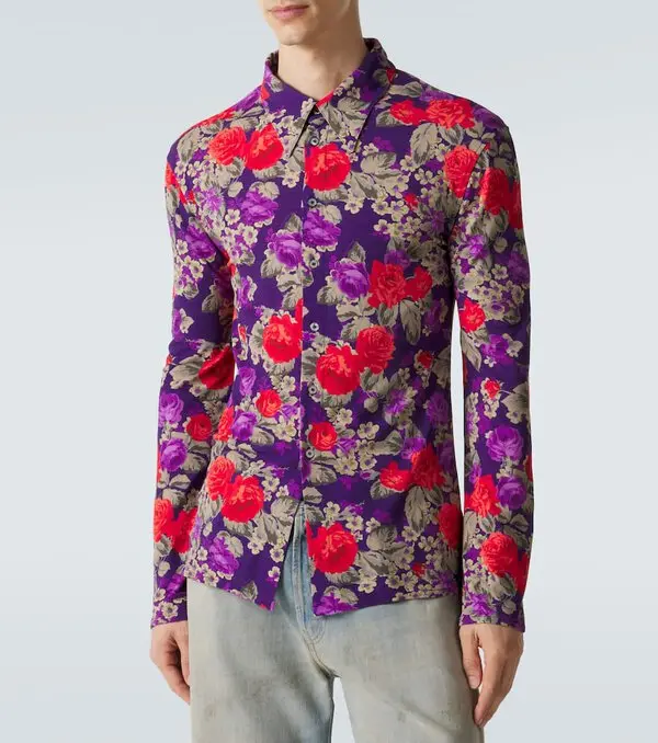 Acne Studios Floral Shirt