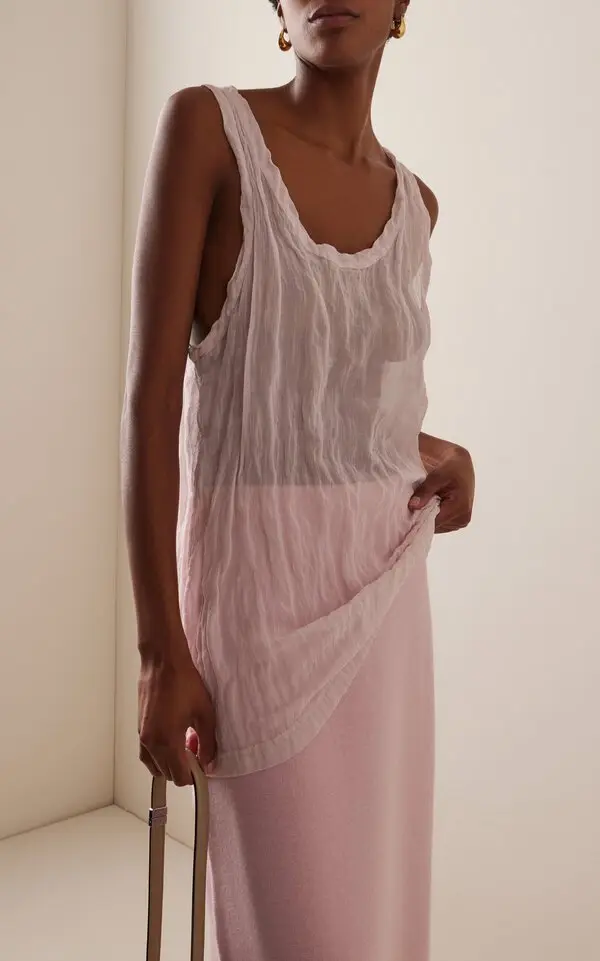 TOTEME Crinkled Gauze Tank