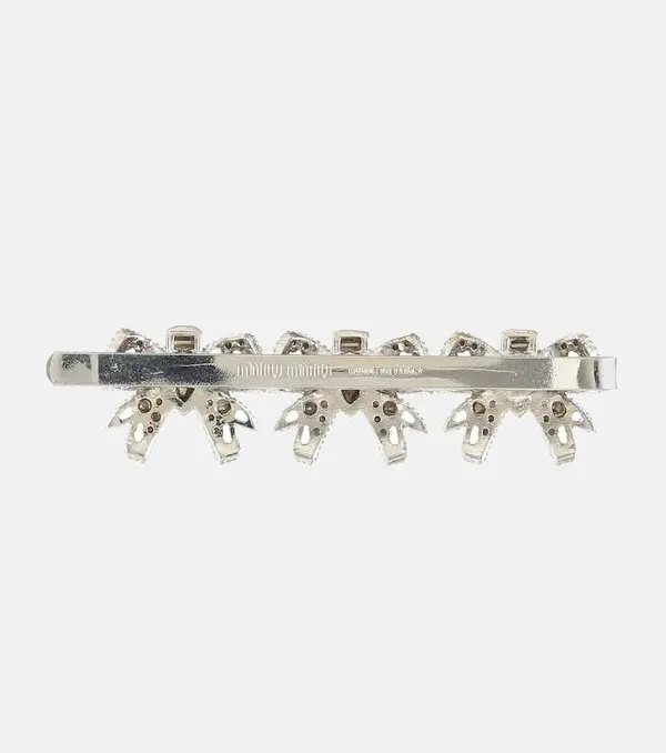 Miu Miu Crystal-embellished Barrette
