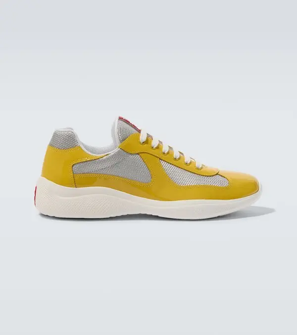 Prada America's Cup Sneakers - Yellow